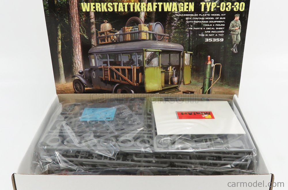 MINIART 35359 Scale 1/35 | GAZ TYPE 03-30 AUTOBUS 1942