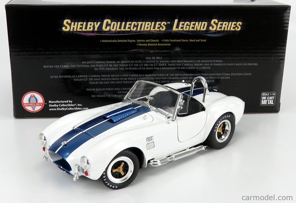 SHELBY-COLLECTIBLES SHELBY115 Scale 1/18 | FORD USA SHELBY COBRA 427 S ...