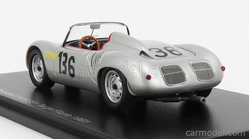 SPARK-MODEL S4149 Scale 1/43 | PORSCHE 718 RS61 SPIDER N 136 TARGA ...