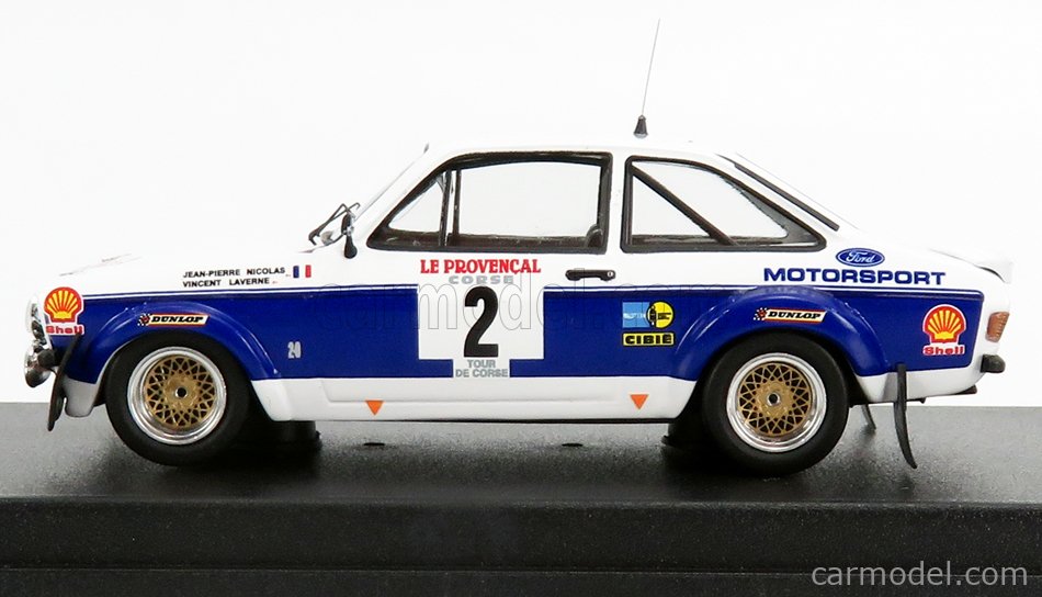 TROFEU TRRFR16 Scale 1/43 | FORD ENGLAND ESCORT MKII N 2 RALLY TOUR DE ...