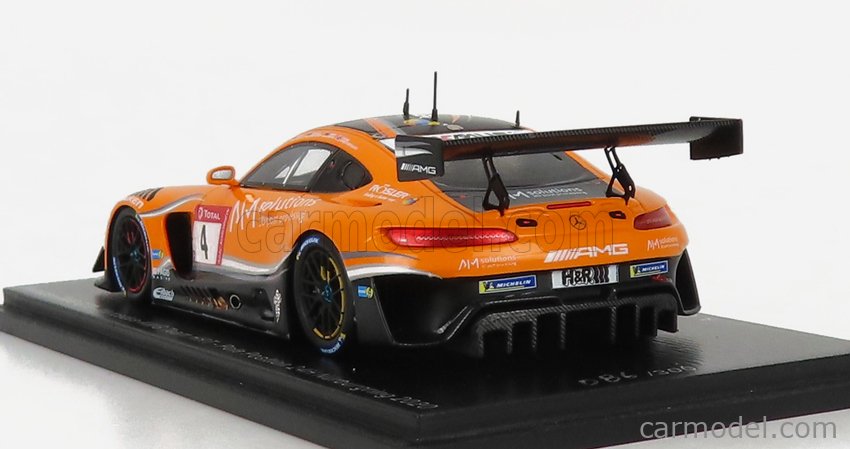 SPARK-MODEL SG710 Scale 1/43 | MERCEDES BENZ GT AMG GT3 TEAM HRT N 4 ...