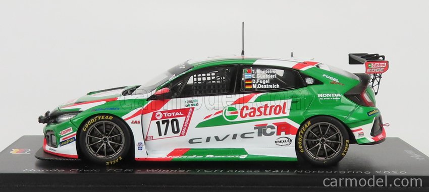 SPARK-MODEL SG697 Масштаб 1/43 | HONDA CIVIC TRC TEAM CASTROL N 170 ...