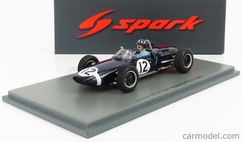 SPARK-MODEL S7455 Scale 1/43 | LOTUS F1 18-21 N 12 3rd MALLORY PARK ...