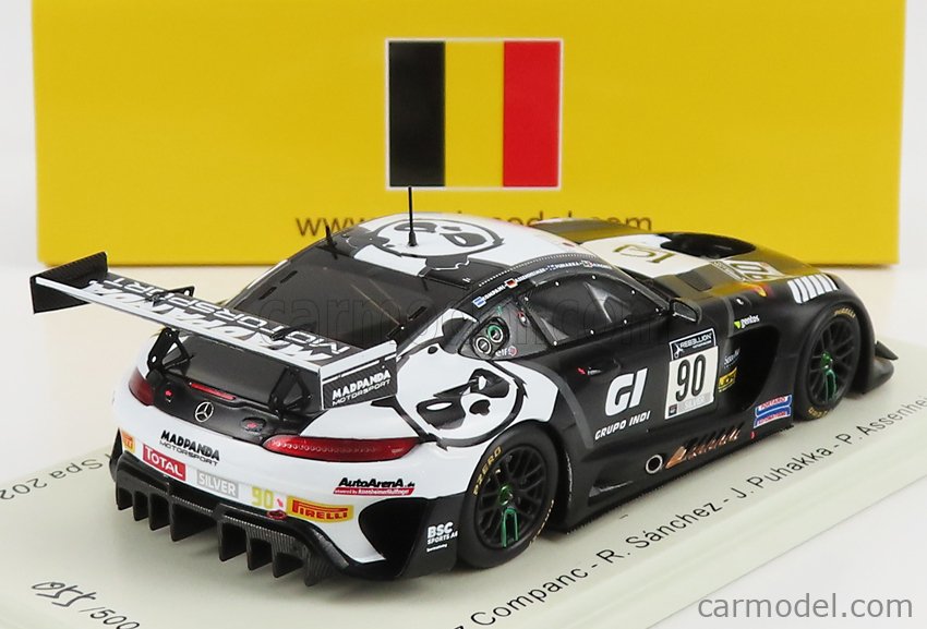SPARK-MODEL SB388 Scale 1/43 | MERCEDES BENZ GT AMG GT3 TEAM MADPANDA ...