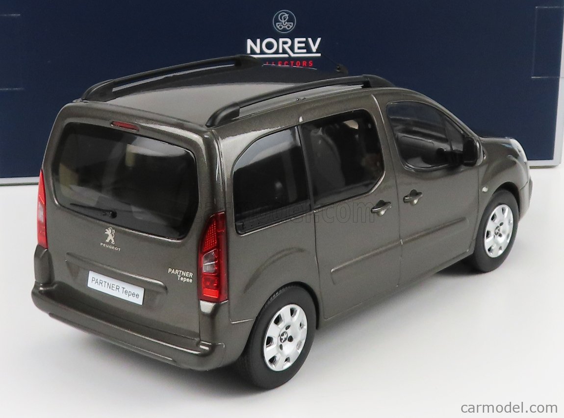 NOREV 184894 Scale 1/18 | PEUGEOT PARTNER 2018 MOKA BROWN