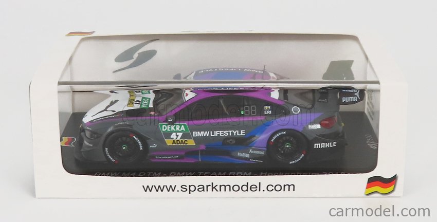 SPARK-MODEL SG631 Scale 1/43 | BMW 4-SERIES M4 TEAM RBM N 47 DTM ...