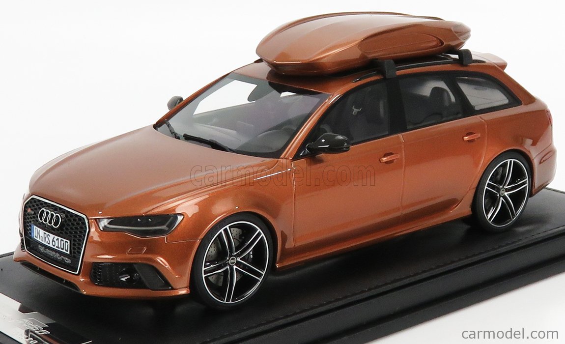 MOTORHELIX MH012AB Scale 1/18 | AUDI A6 RS6 AVANT 2017 COPPER MET