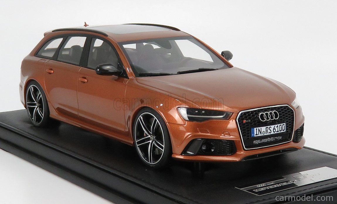 MOTORHELIX MH012AB Scale 1/18 | AUDI A6 RS6 AVANT 2017 COPPER MET