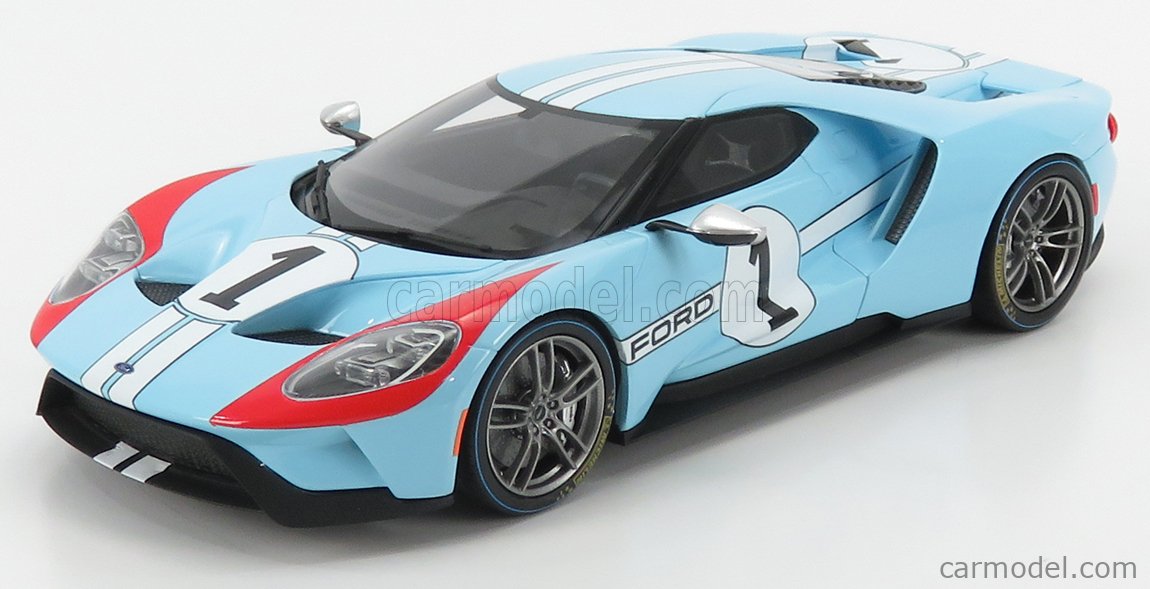 GT-SPIRIT US027 Scale 1/18 | FORD USA GT N 1 HERITAGE EDITION 2020 ...