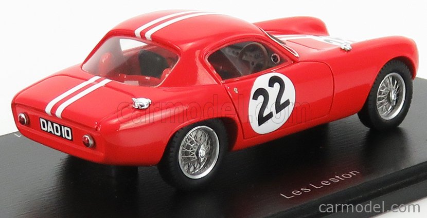SPARK-MODEL S8216 Scale 1/43 | LOTUS ELITE N 22 GOODWOOD 1961 L.LESTON RED