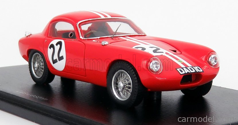 SPARK-MODEL S8216 Scale 1/43 | LOTUS ELITE N 22 GOODWOOD 1961 L.LESTON RED