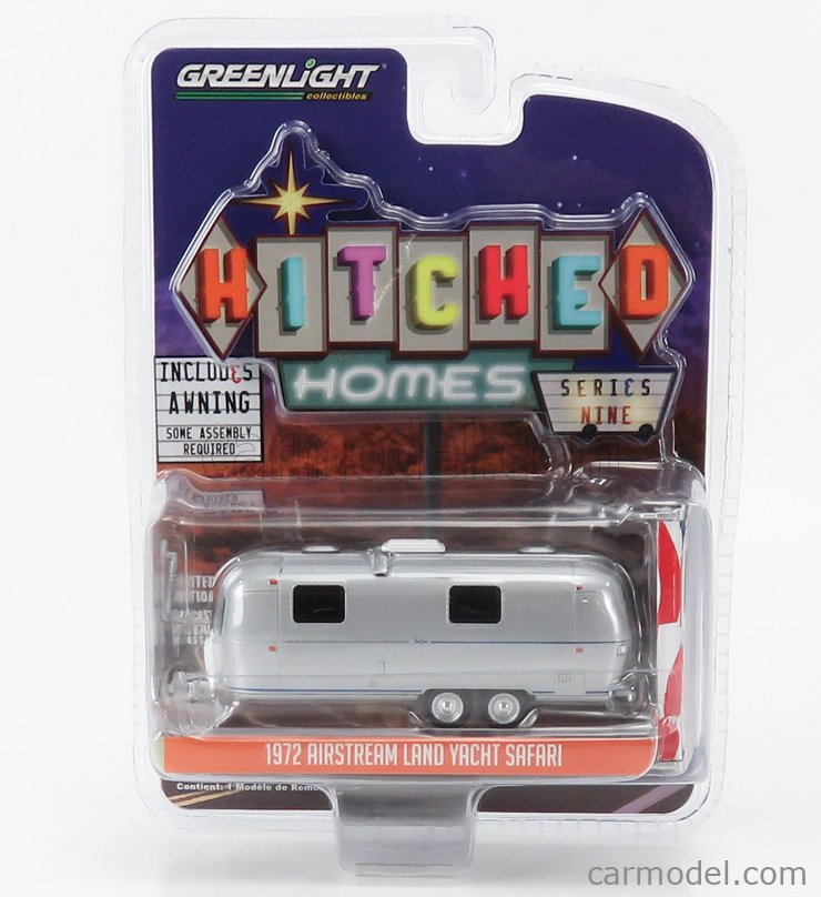 GREENLIGHT 34090C Scale 1/64 | TRAILER AIRSTREAM 2-ASSI LAND YACHT ...