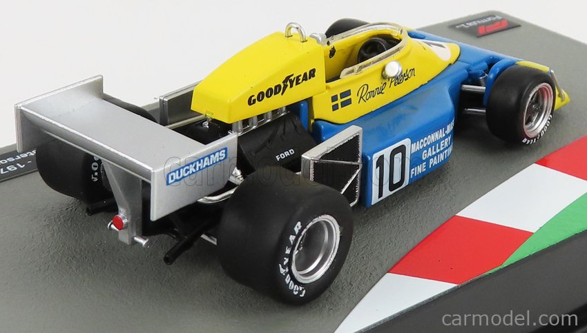 EDICOLA FORMULA1AUTOCOL160 Scale 1/43 | MARCH F1 761 N 10 SEASON 1976 RONNIE PETERSON BLUE YELLOW