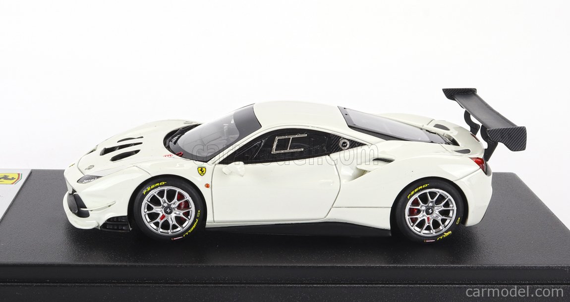 LOOKSMART LS476E Scale 1/43 | FERRARI 488 CHALLENGE 2017 BIANCO AVUS ...