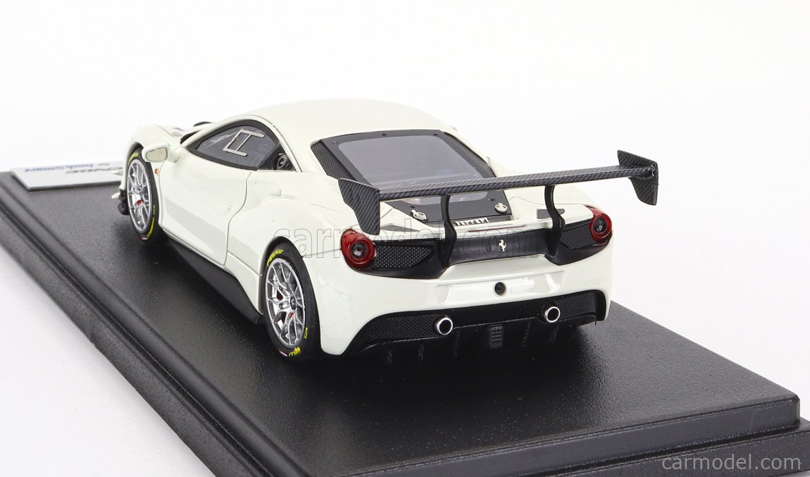 LOOKSMART LS476E Scale 1/43 | FERRARI 488 CHALLENGE 2017 BIANCO AVUS ...