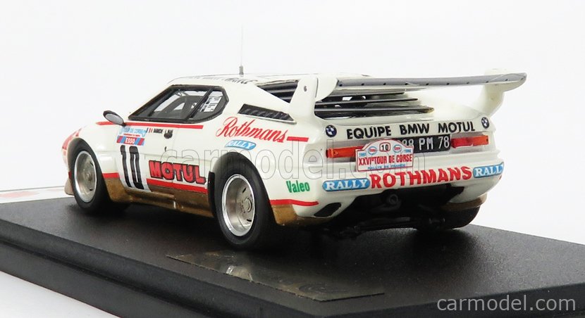 ARENA 141604 Scale 1/43 | BMW M1 MOTUL ROTHMANS N 10 RALLY TOUR DE ...