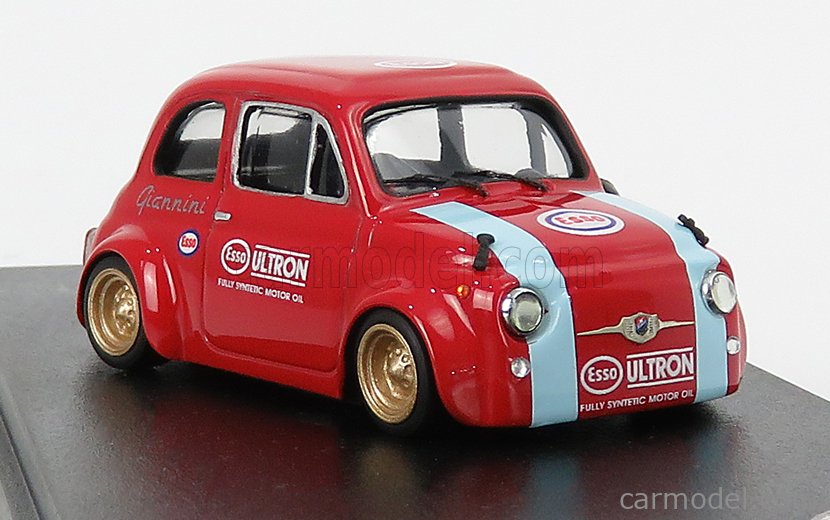REMEMBER 141788 Scale 1/43 | FIAT 500 590 GT N 0 ESSO ULTRON 1969 RED ...