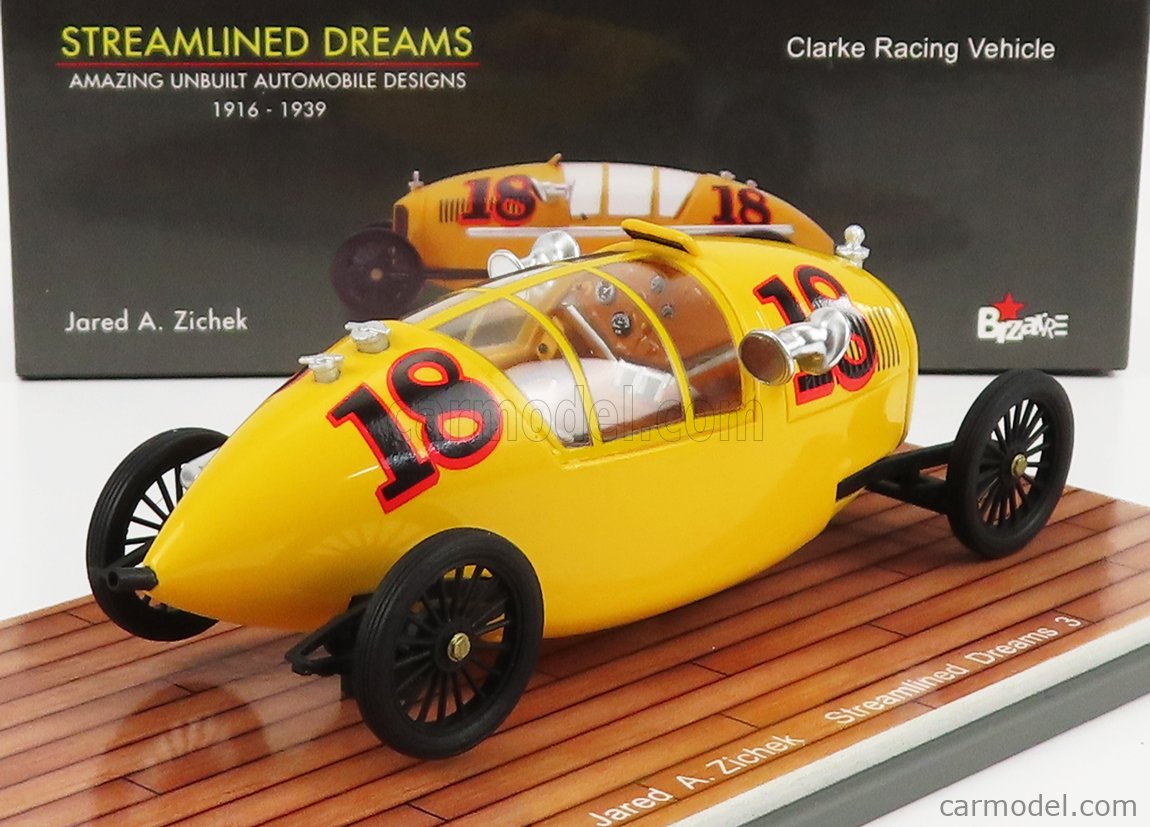BIZARRE B1068 Scale 1/43 | CLARKE RACING VEHICLE N 18 STREAMLINE DREAM ...