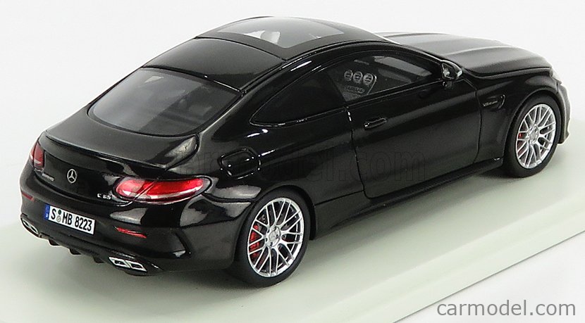 SPARK-MODEL S8186 Scale 1/43 | MERCEDES BENZ C-CLASS C63 COUPE 2015 BLACK