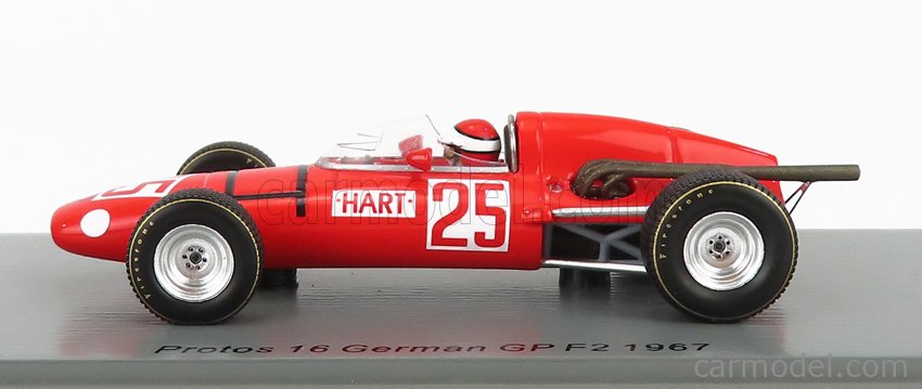 SPARK-MODEL S7565 Scale 1/43 | PROTOS F2 16 N 25 ALLEMAGNE GP 1967 B ...
