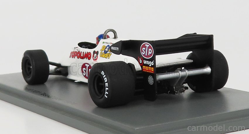 SPARK-MODEL S3925 Scale 1/43 | SPIRIT F1 101 N 0 TEST BRAZIL 1984 E ...