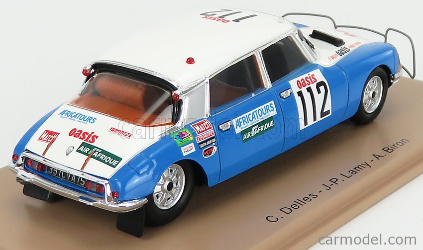 SPARK-MODEL S5539 Scale 1/43 | CITROEN DS23 PALLAS N 112 RALLY DAKAR ...