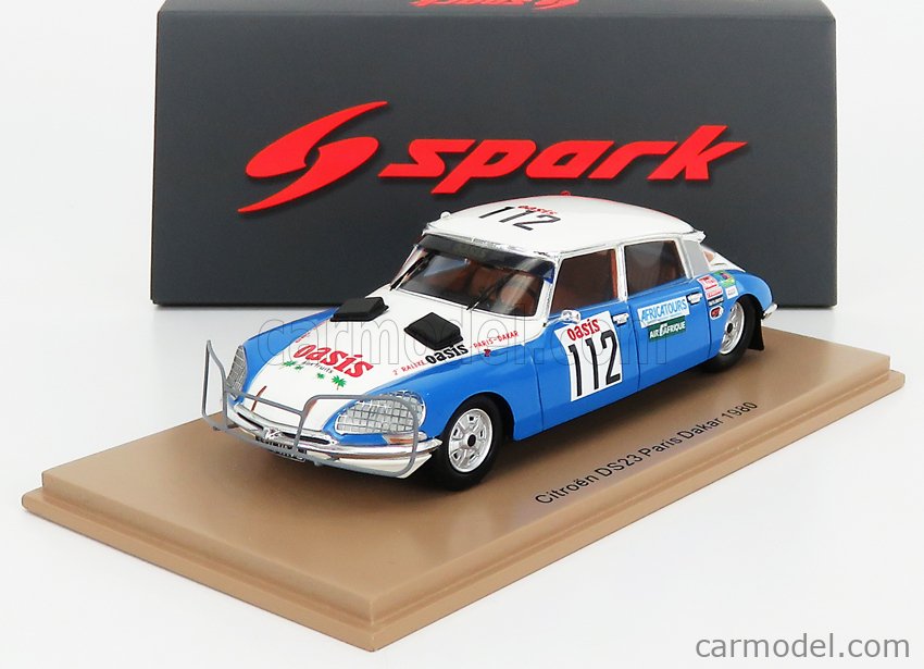 SPARK-MODEL S5539 Scale 1/43 | CITROEN DS23 PALLAS N 112 RALLY DAKAR ...