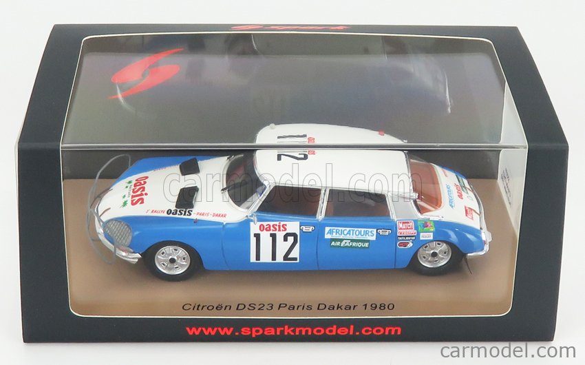 SPARK-MODEL S5539 Scale 1/43 | CITROEN DS23 PALLAS N 112 RALLY DAKAR ...
