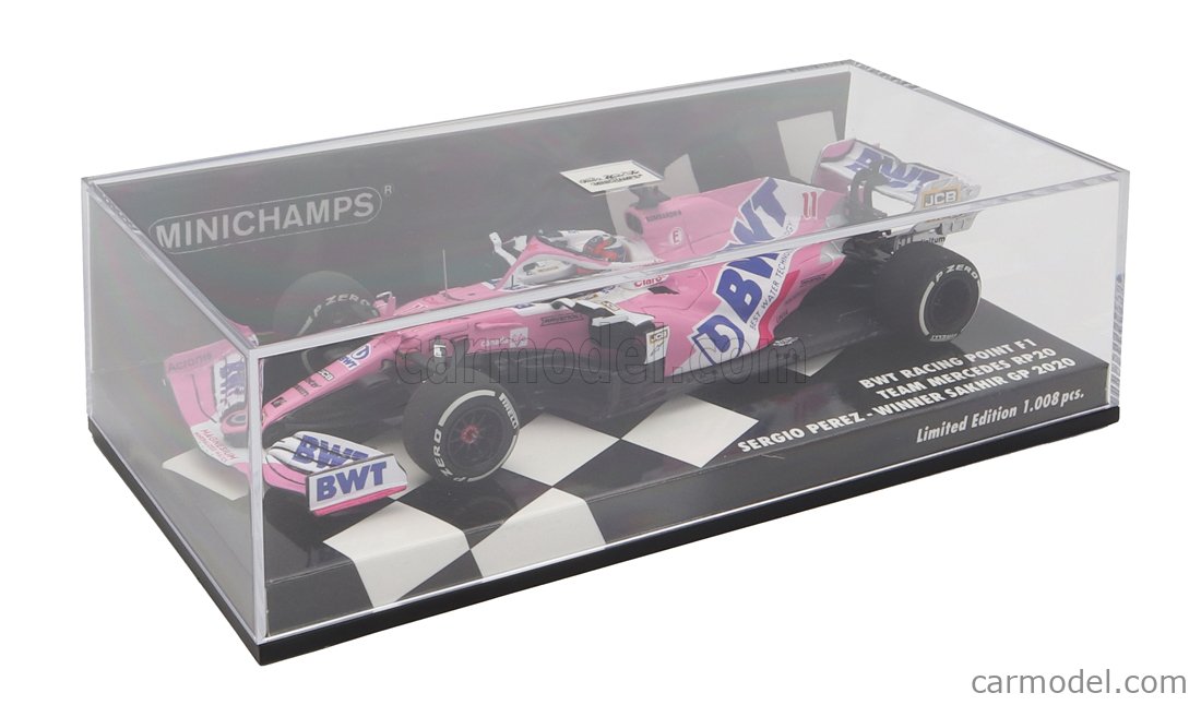 MINICHAMPS 417201611 Scale 1/43 | MERCEDES BWT F1 RP20 TEAM SPORTPESA ...