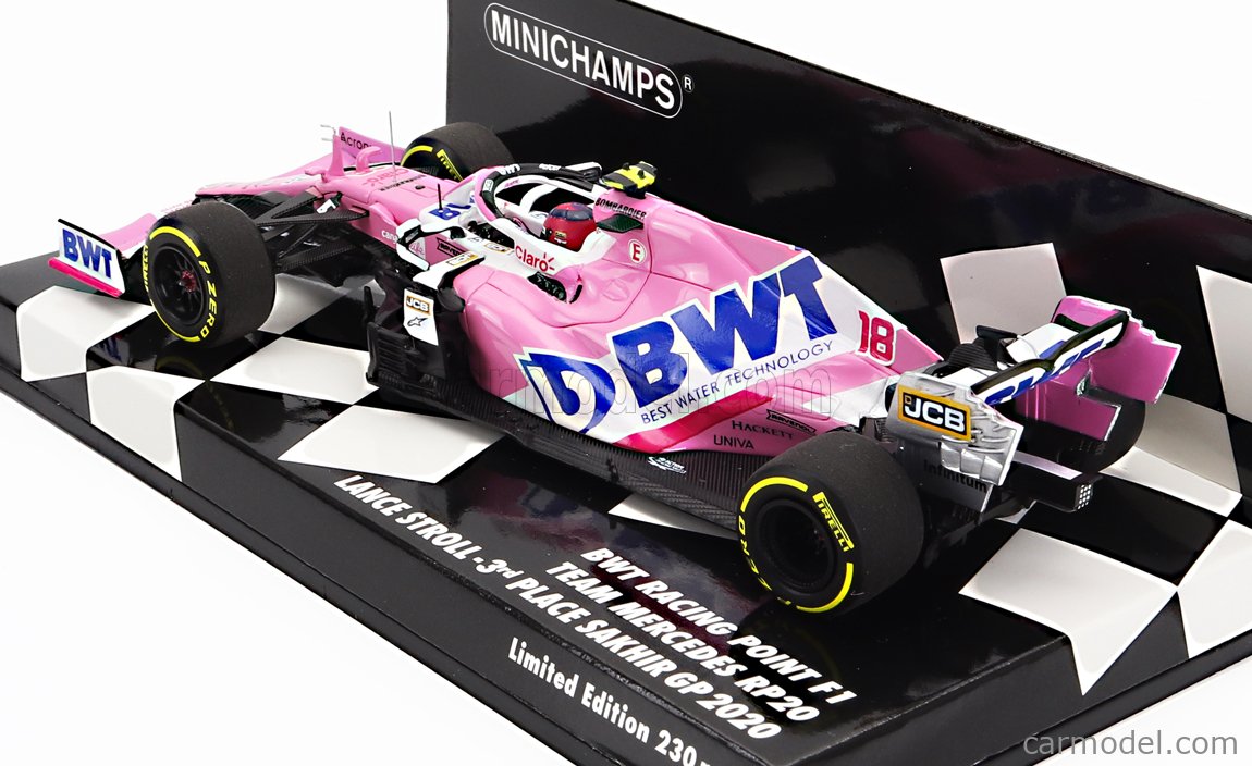 MINICHAMPS 417201618 Scale 1/43 | MERCEDES BWT F1 RP20 TEAM SPORTPESA ...