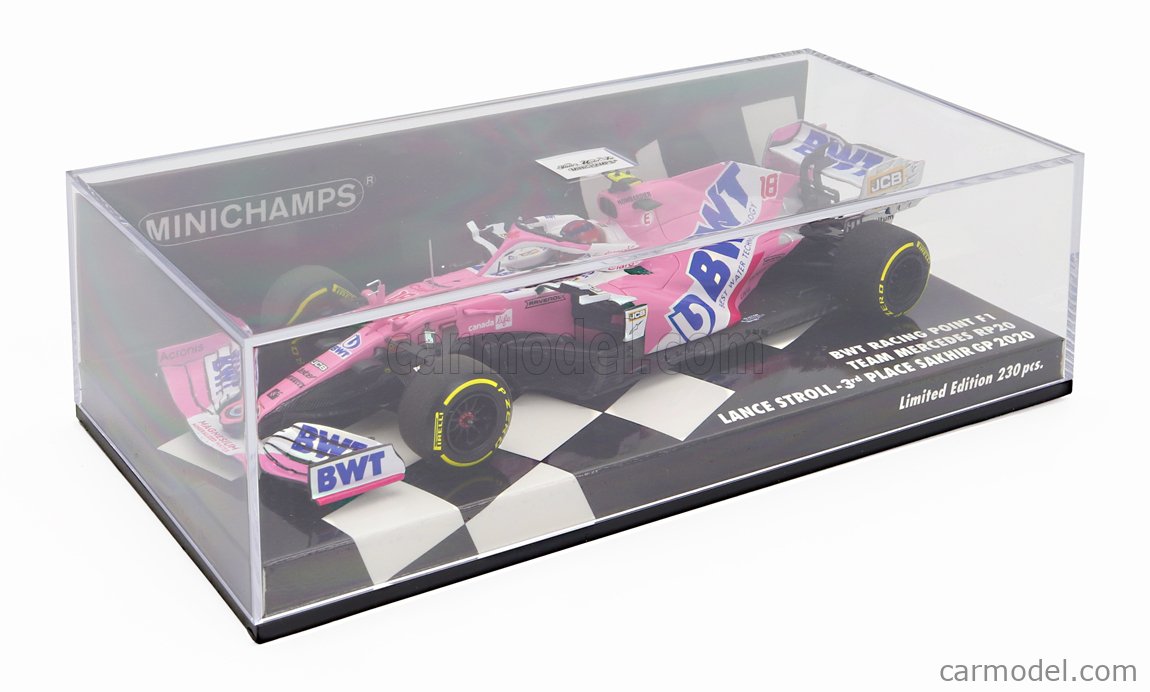 MINICHAMPS 417201618 Scale 1/43 | MERCEDES BWT F1 RP20 TEAM SPORTPESA ...