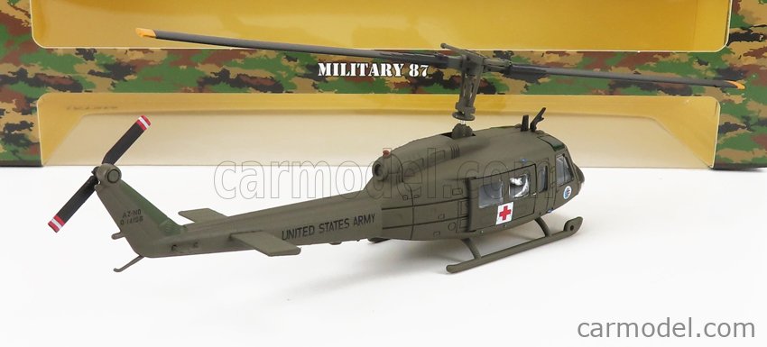 SCHUCO 452653100 Scale 1/87 | BELL UH-1H US ARMY HELICOPTER AMBULANCE ...