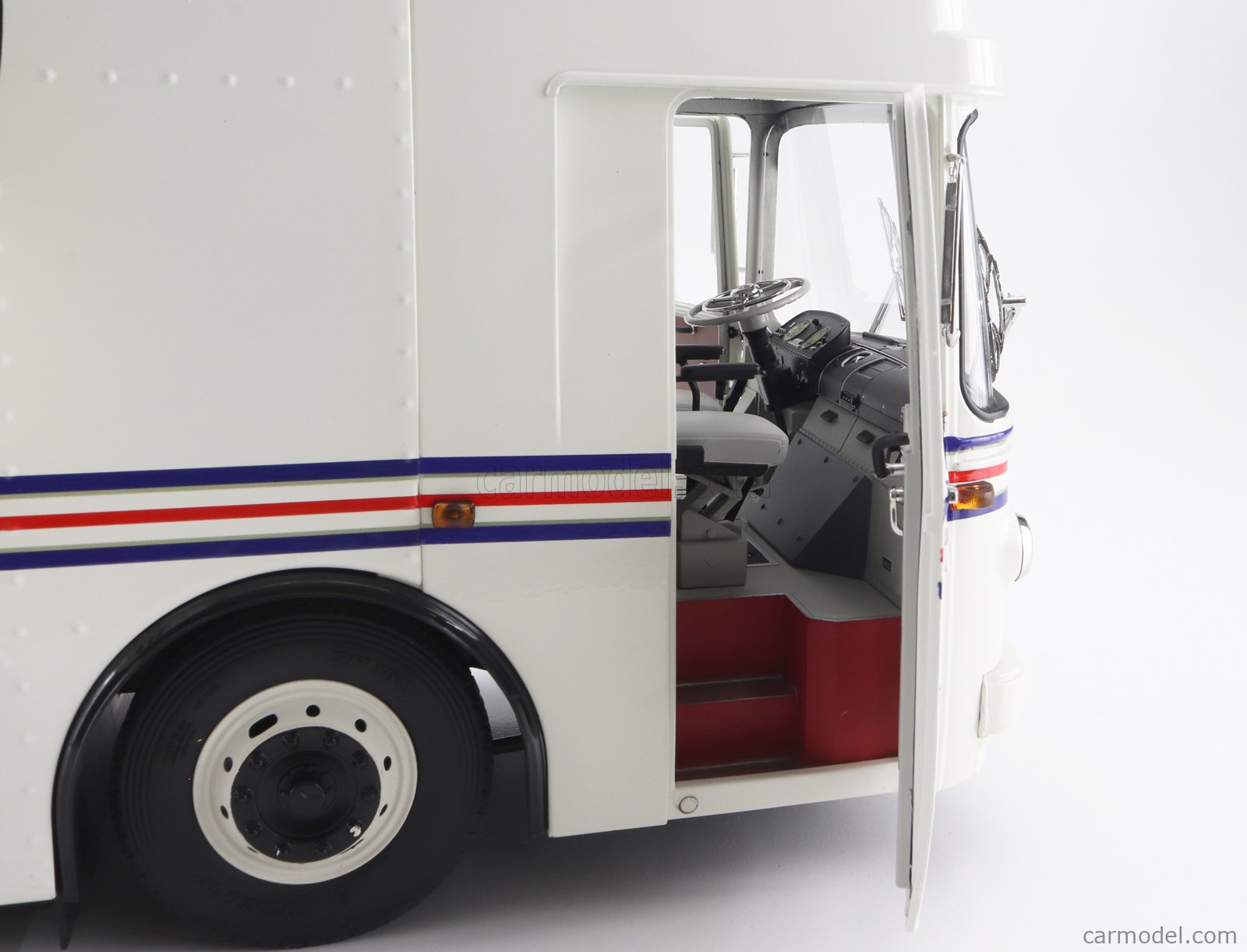 SCHUCO 450032800 Scale 1/18 | MERCEDES BENZ O317 TRUCK CAR TRANSPORTER PORSCHE ROTHMANS 1984 ...