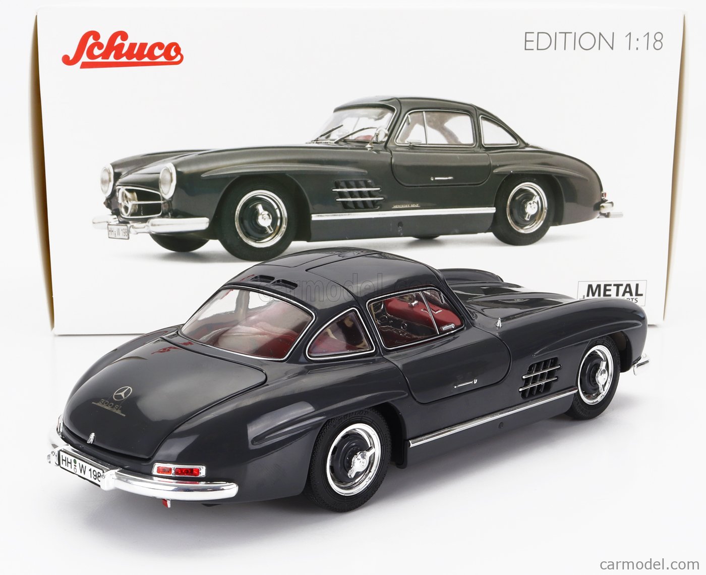 SCHUCO 450045100 Scale 1/18 | MERCEDES BENZ 300SL COUPE GULLWING (W198 ...