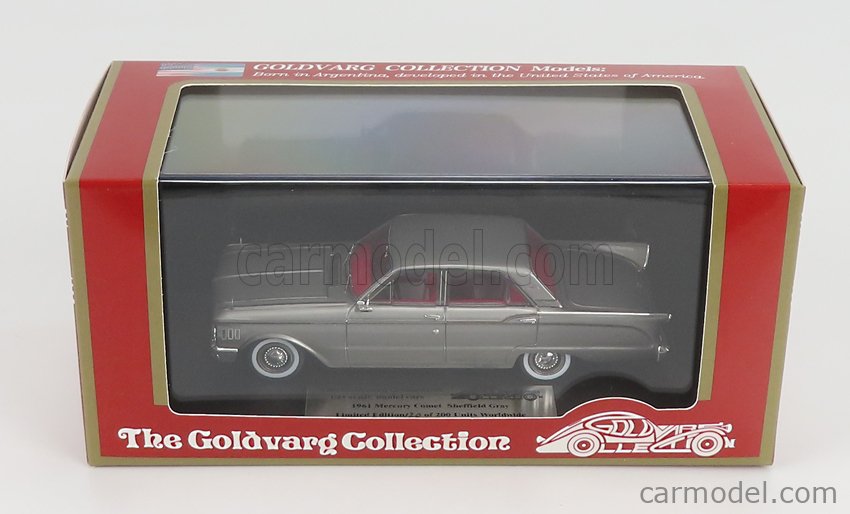 GOLDVARG GC025B Scale 1/43 | MERCURY COMET 1961 SHEFFIELD GREY MET
