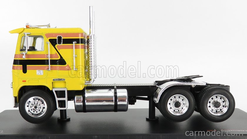 IXO-MODELS TR072 Scale 1/43 | FREIGHTLINER FLA TRACTOR TRUCK 3-ASSI 1993 YELLOW