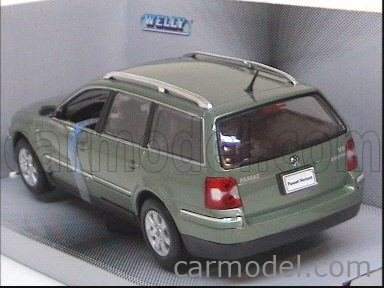 WELLY WE2427 Scale 1/24 | VOLKSWAGEN PASSAT SW 2001 LIGHT GREEN MET