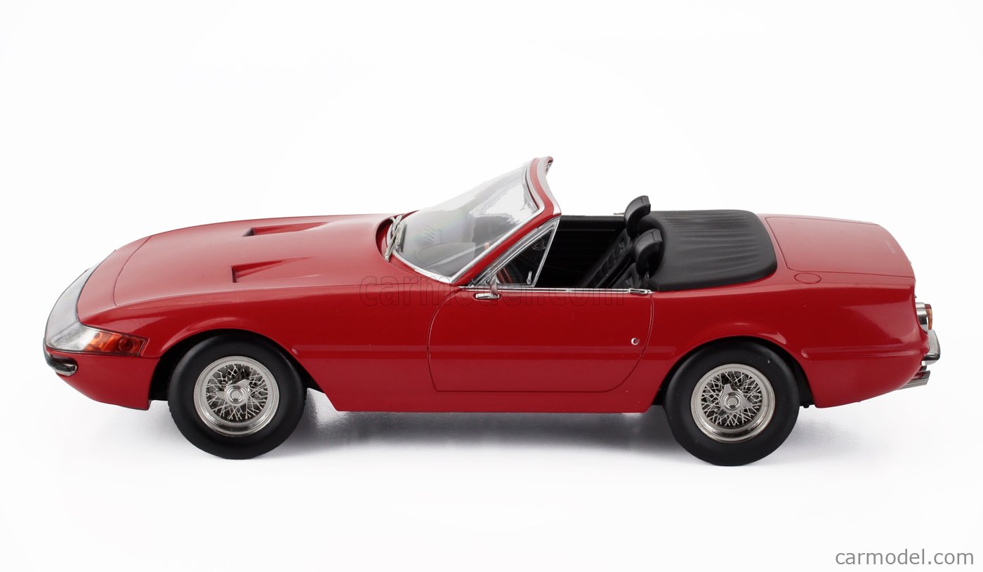 KK-SCALE KKDC180611 Scale 1/18 | FERRARI 365 GTS DAYTONA SPIDER 1-SERIES OPEN 1969 RED