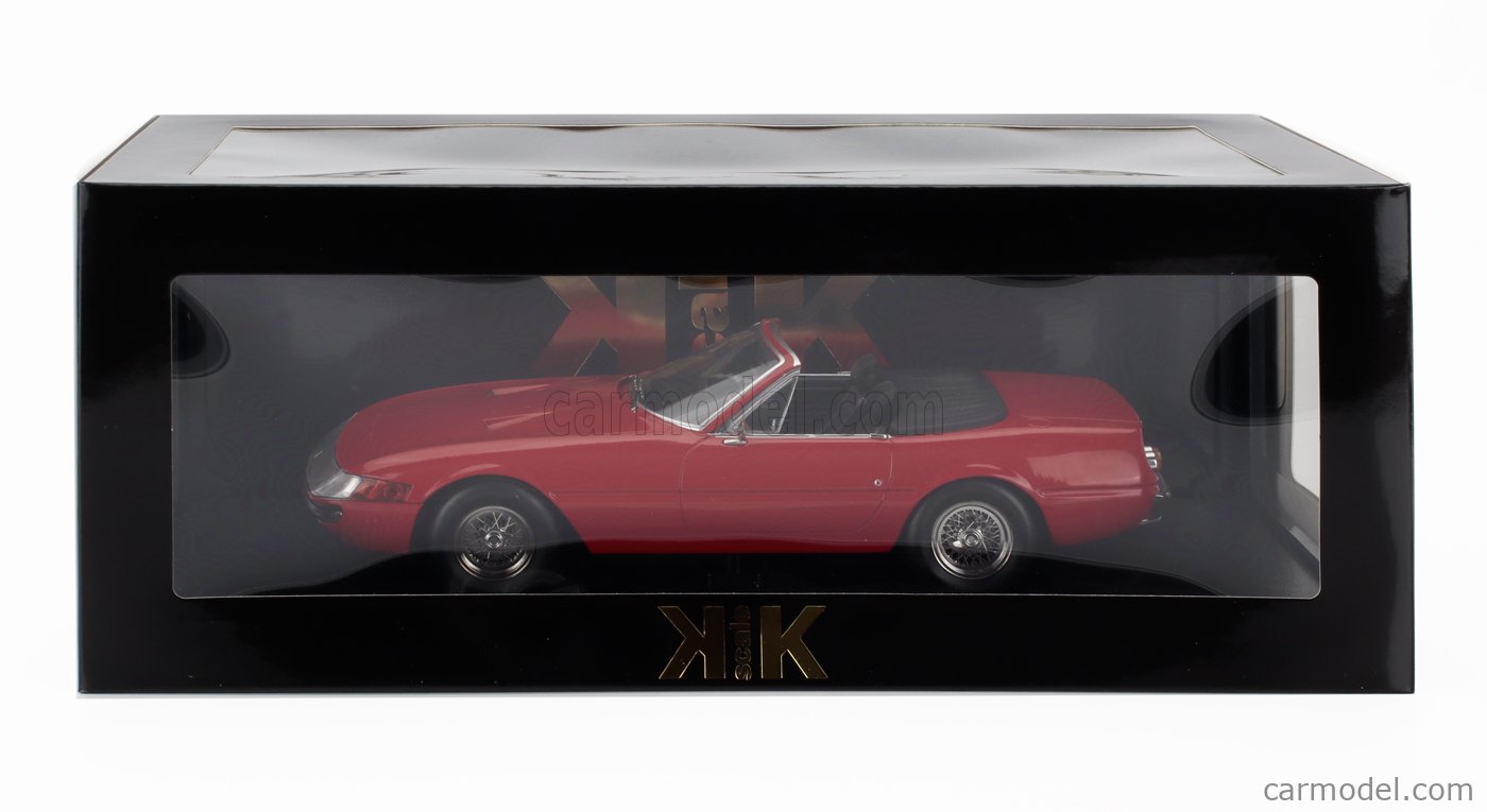 KK-SCALE KKDC180611 Scale 1/18 | FERRARI 365 GTS DAYTONA SPIDER 1-SERIES OPEN 1969 RED