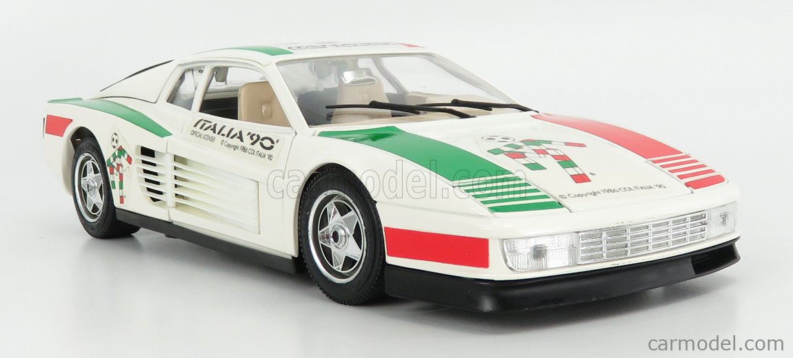BURAGO 3019IT Scale 1/18 | FERRARI TESTAROSSA ITALIA '90 BURAGO 3019IT Scale 1/18 | FERRARI TESTAROSSA ITALIA '90