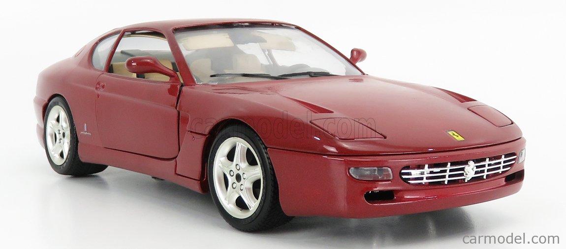 BURAGO 3746 Scale 1 18 FERRARI 456 GT 1992 RED MET BURAGO 3746 Scale 1 18 FERRARI 456 GT 1992 RED MET