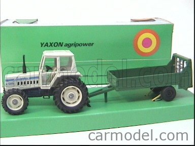 YAXON 97 Scale 1/43 | LAMBORGHINI TRACTOR R 1056 WITH MANURE SPEADER ...