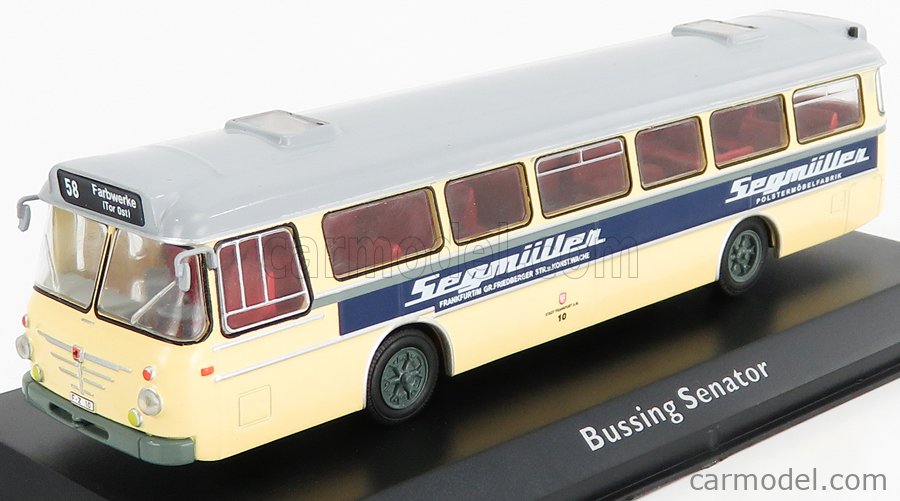 EDICOLA ACCCC122-4642122 Echelle 1/72 | BUSSING SENATOR AUTOBUS 1966 ...