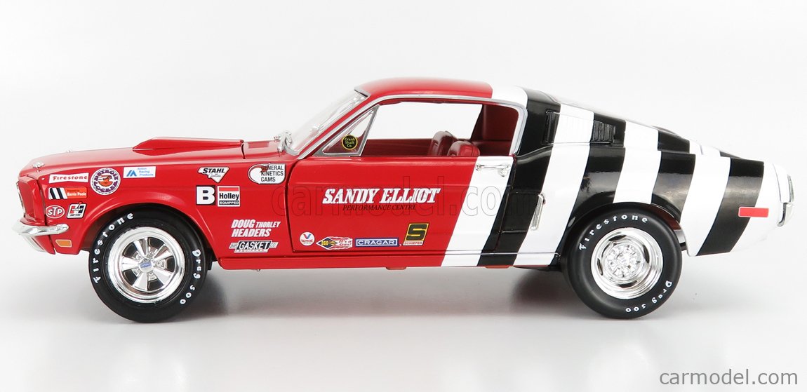 AUTOWORLD AW259/06 Scale 1/18 | FORD USA MUSTANG FASTBACK COUPE 1968 ...