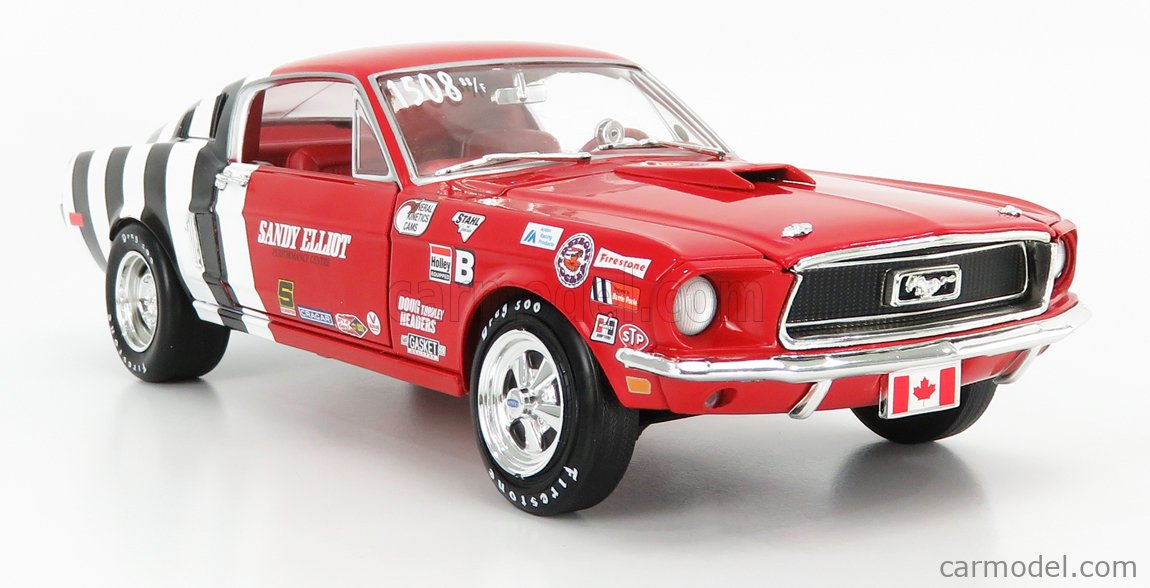 AUTOWORLD AW259/06 Scale 1/18 | FORD USA MUSTANG FASTBACK COUPE 1968 ...