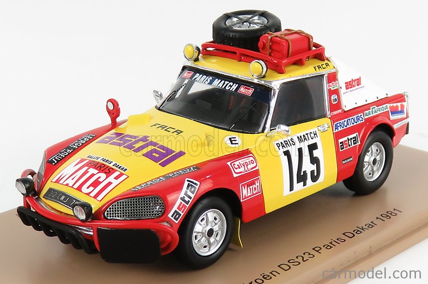 SPARK-MODEL S5538 Scale 1/43 | CITROEN DS23 PICK-UP CLOSED N 45 RALLY ...