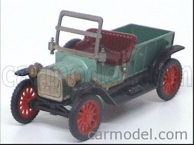 ZISS / Scale 1/43 | FORD USA T PICK-UP 1908 GREEN BLACK