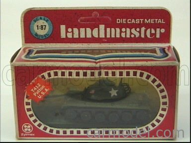 ZYLMEX T412 Scale 1/87 | DATP TANK USA PATTON MILITARY GREEN