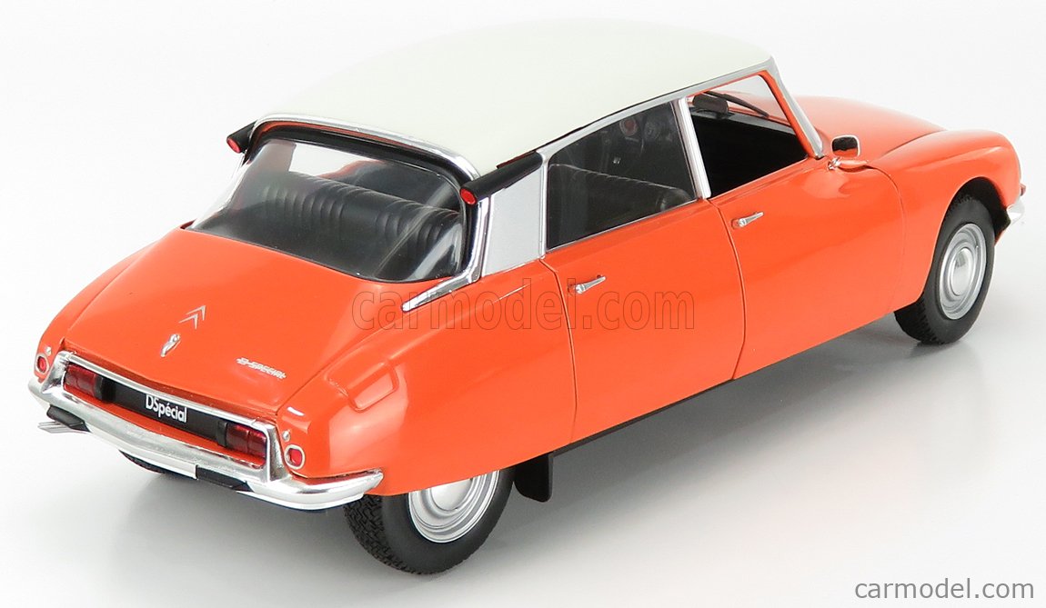 SOLIDO 1800706 Scale 1/18 | CITROEN DS SPECIAL 1972 ORANGE IVORY