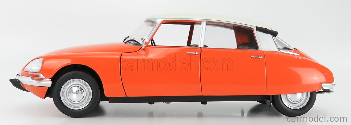 SOLIDO 1800706 Scale 1/18 | CITROEN DS SPECIAL 1972 ORANGE IVORY